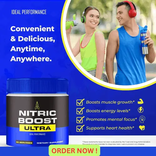 Nitric Boost Ultra® – Unlock Peak Performance & Endurance